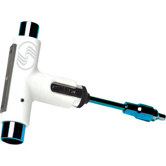 Silver Tool Whiteout White/Blue – Cre8ive Sk8